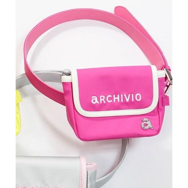 ZOZO問い合わせ番号:103356156ショップ:BIKI JAPAN，ビキジャパンブランド:archivio，アルチビオ商品名:＜LADIES＞パイピング刺繍ウエストポーチカテゴリ:アウトドア/スポーツ>ゴルフグッズブランド品番:...