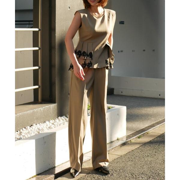 ZOZO問い合わせ番号:103356537ショップ:My shawty，マイシャウティーブランド:My shawty，マイシャウティー商品名:point lace pants set upカテゴリ:ワンピース/ドレス>パンツドレスブラ...