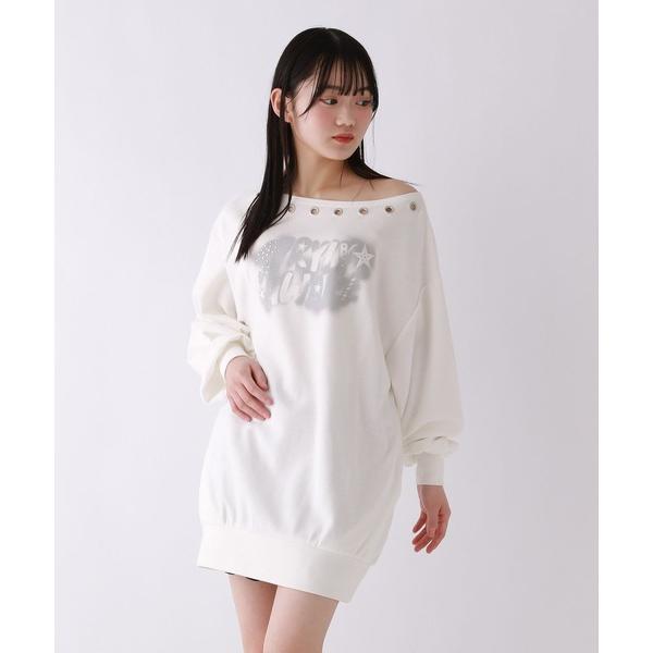 ZOZO問い合わせ番号:103356684ショップ:repipi armario，レピピアルマリオブランド:repipi armario，レピピ アルマリオ，10C REPIPI，ジューシーレピピ商品名:ハトメオフショルワンピースカテゴリ:...