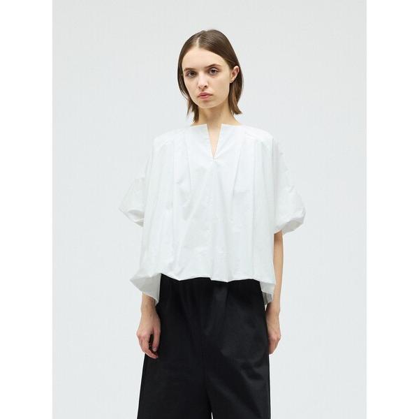 ZOZO問い合わせ番号:103357537ショップ:MARcourt，マーコートブランド:mizuiroind，ミズイロインド商品名:mizuiro ind バルーンノーカラーシャツカテゴリ:トップス>シャツ/ブラウスブランド品番:1...