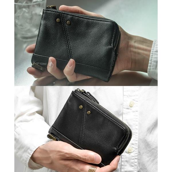 『タイムセール実施中』参考価格：7，480円発売時期：2023年08月コンディション：A（使用感なし）数回使用した程度で使用感が感じられないアイテム参考商品名：Control crass ダブルジップ 本革 カウレザー ２つ折り財布 コンパ...