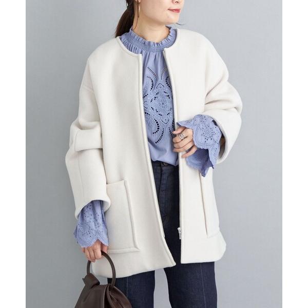 参考価格：33，990円発売時期：2022年09月コンディション：B（目立つ使用感なし）使用感が少ない、または気にならないアイテム全体的：毛玉参考商品名：Bellandi SUPER130 ショートコート◆参考品番：314-15-0574【...