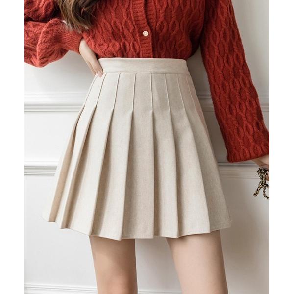 『セール実施中』参考価格：4，200円発売時期：2023年12月コンディション：S（新品同様）タグ付きの未使用、または新品同様のアイテム付属品：タグ参考商品名：【新サイズ追加】プリーツミニスカート ハイウエスト韓国参考品番：1DIEL-00...