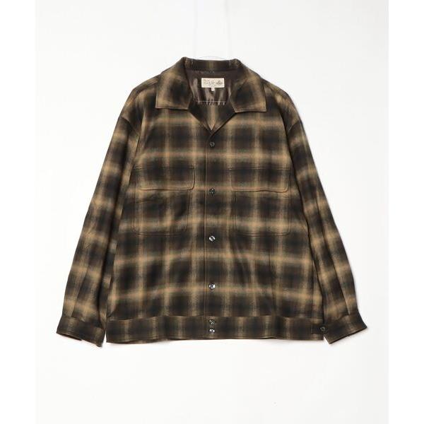 『セール実施中』参考価格：16，500円発売時期：2025年11月コンディション：A（使用感なし）数回使用した程度で使用感が感じられないアイテム参考商品名：OMBRE CHECK OPEN COLLAR SHIRT：オンブレチェック オープ...