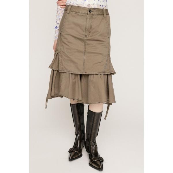 『タイムセール実施中』参考価格：17，600円発売時期：2024年12月コンディション：A（使用感なし）数回使用した程度で使用感が感じられないアイテム参考商品名：L/W WASHED MIDDLE MARMAID SK ローウエスト ウォッ...