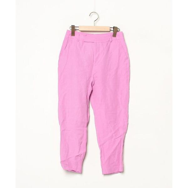 『セール実施中』参考価格：15，400円発売時期：2018年04月コンディション：A（使用感なし）数回使用した程度で使用感が感じられないアイテム参考商品名：リネン混カラーシガレットパンツ参考品番：1028306001ZOZO問い合わせ番号:...