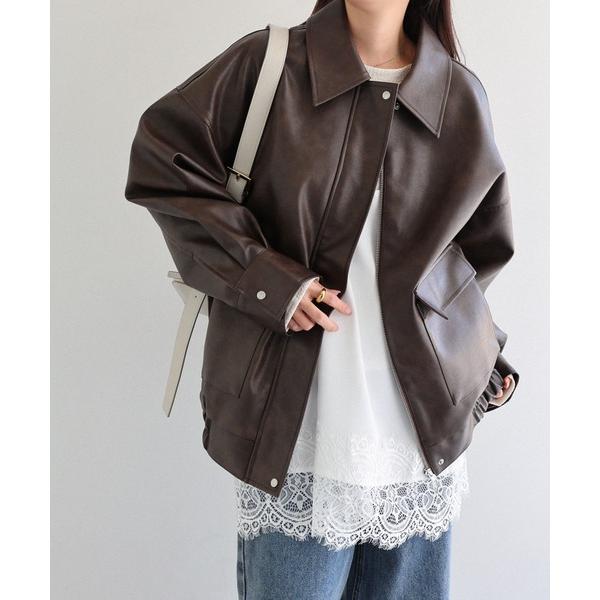 参考価格：6，390円発売時期：2025年08月コンディション：A（使用感なし）数回使用した程度で使用感が感じられないアイテム参考商品名：フェイクレザーオーバーサイズブルゾン参考品番：6002493【商品に関する注意事項】・こちらの商品画像...