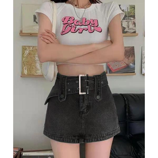 『タイムセール実施中』参考価格：4，000円発売時期：2023年03月コンディション：B（目立つ使用感なし）使用感が少ない、または気にならないアイテム全体的：色あせ付属品：ベルト参考商品名：太ベルトデニムパンツスカート(se)参考品番：TS...