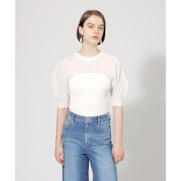 『セール実施中』参考価格：27，500円発売時期：2024年02月コンディション：A（使用感なし）数回使用した程度で使用感が感じられないアイテム参考商品名：【EPOCA STORIA】 シアーコンビニットプルオーバー  《WEB＆EPOCA...