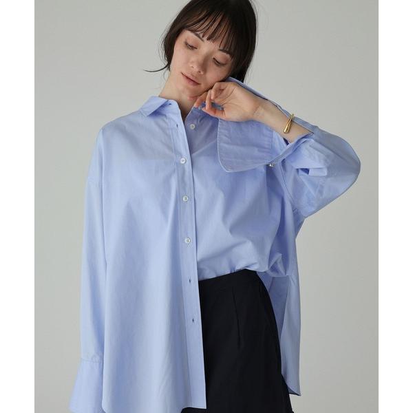 ZOZO問い合わせ番号:103392922ショップ:BABYLONE，バビロンブランド:BABYLONE，バビロン商品名:コットンオーバーシャツカテゴリ:トップス>シャツ/ブラウスブランド品番:625089素材:綿100%カラー:ホワ...