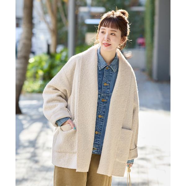 ZOZO問い合わせ番号:103393993ショップ:JOINT WORKS，ジョイントワークスブランド:B.C STOCK，ベーセーストック，Simplicite，サンプリシテ商品名:《追加2》ブークレージャージ着流しコートカテゴリ:ジャケ...