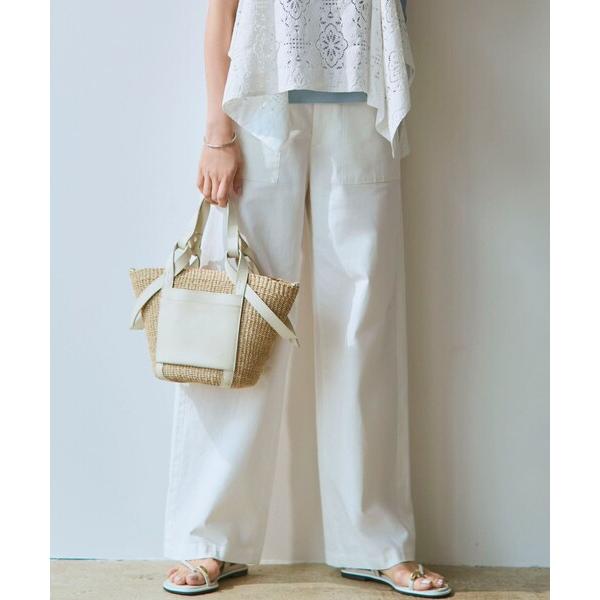 ZOZO問い合わせ番号:103394499ショップ:23区，ニジュウサンクブランド:23区，ニジュウサンク商品名:スラブツイルストレッチ ベイカーパンツカテゴリ:パンツ>その他パンツブランド品番:PRWOLM0317素材:ネイビー系/...