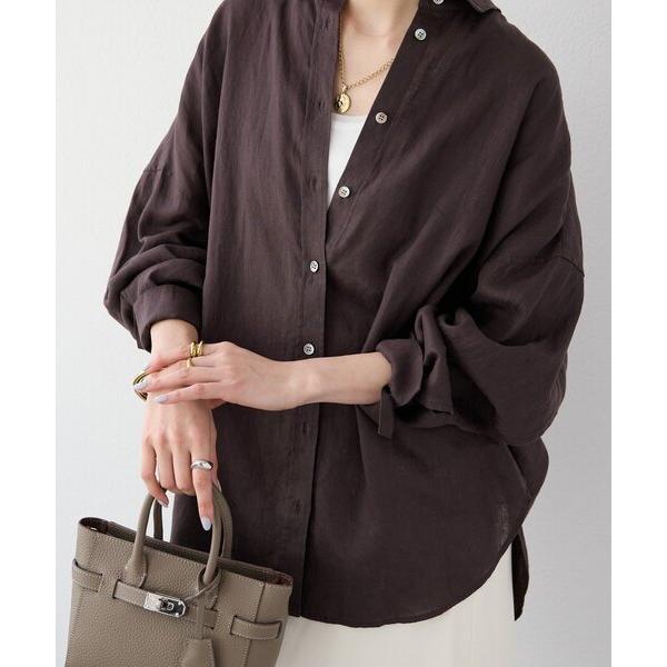 『タイムセール実施中』ZOZO問い合わせ番号:103394674ショップ:RIVE DROITE，リヴドロワブランド:RIVE DROITE，リヴドロワ商品名:予約【名品/サイズ展開あり】リネンワイドシャツカテゴリ:トップス>シャツ/...