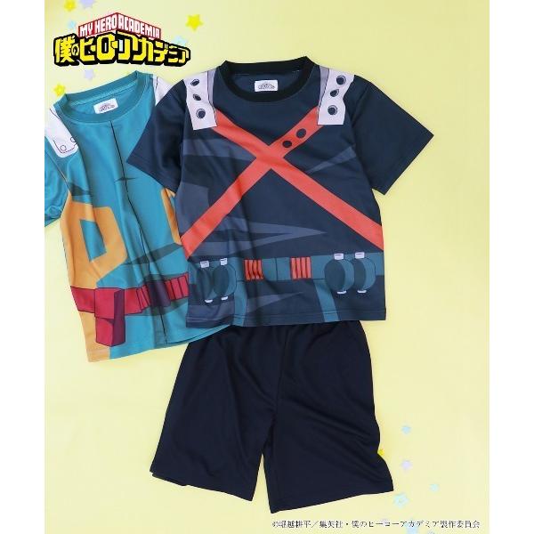 ZOZO問い合わせ番号:103394795ショップ:RUGGEDWORKS，ラゲッドワークスブランド:RUGGEDWORKS，ラゲッドワークス商品名:【僕のヒーローアカデミア】半袖 ルームウェア パジャマ エステルメッシュカテゴリ:ルームウ...