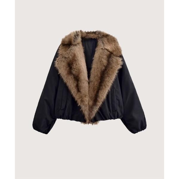 ZOZO問い合わせ番号:103395306ショップ:P L U M STORE，プラム ストアブランド:LOVE POMME POMME，ラブポムポム商品名:Cozy Fur Collar Down Coatカテゴリ:ジャケット/アウター&...