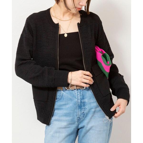 ZOZO問い合わせ番号:103395425ショップ:NOLLEY'S，ノーリーズブランド:Rie Miller，リエミラー，NOLLEY'S，ノーリーズ商品名:《手洗い可能》テープヤーンZIP UPカーディガンカテゴリ:トップス>カー...