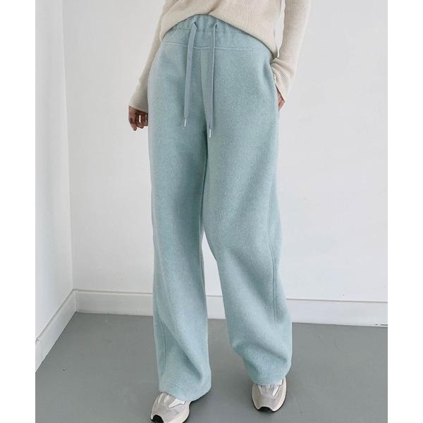 『タイムセール実施中』ZOZO問い合わせ番号:103395623ショップ:RIVER FIELD &amp; Co.，リバーフィールド　アンド　コーブランド:LOWO，ロワ商品名:バックハートポケット もこもこボアスウェットパンツ レディー...