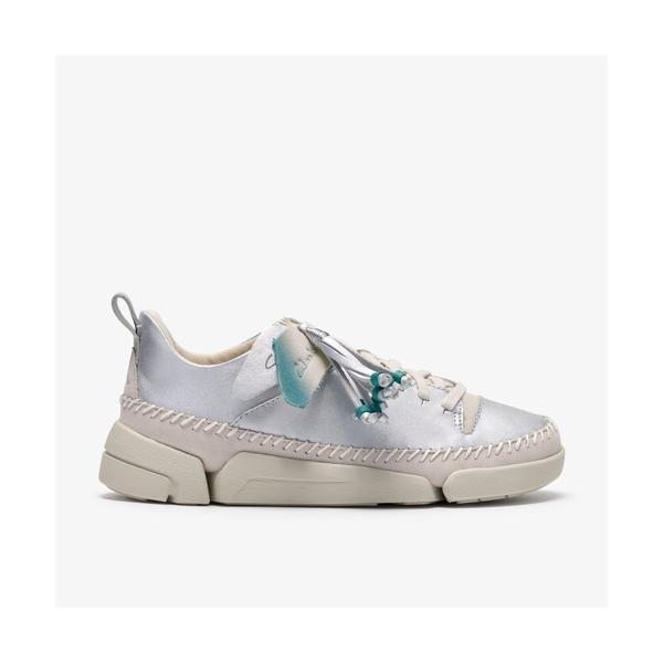 ZOZO問い合わせ番号:103395747ショップ:Clarks，クラークスブランド:Clarks，クラークス商品名:Trigenic2Tact. / レディーストライジェニック2タクト (シルバーコンビ)カテゴリ:シューズ>スニーカ...