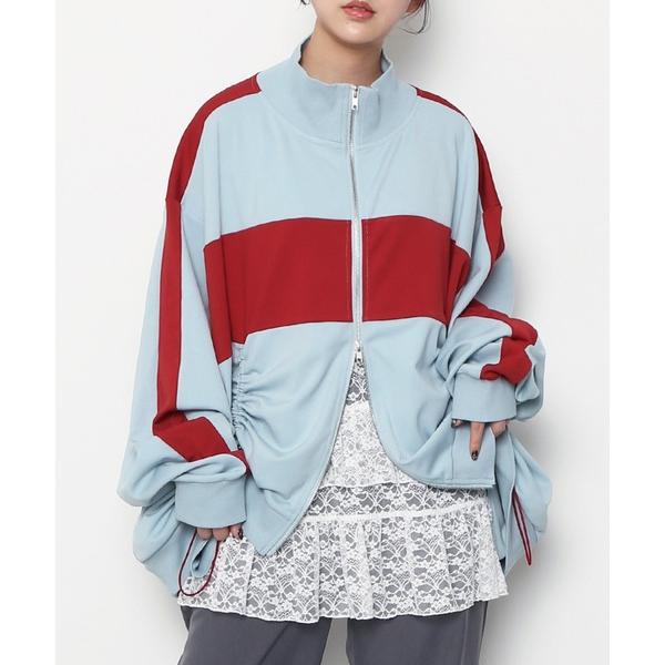 ZOZO問い合わせ番号:103395822ショップ:PUNYUS，プニュズブランド:PUNYUS，プニュズ商品名:フロントドロストジャージトップカテゴリ:トップス>ジャージブランド品番:PN25AW-032素材:ポリエステル92% ポ...