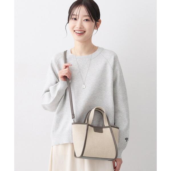 ZOZO問い合わせ番号:103395892ショップ:Dessin，デッサンブランド:Dessin，デッサン商品名:【軽量/2WAY】パイピングコットンリネンミニバッグカテゴリ:バッグ>ショルダーバッグブランド品番:F58-05019-...