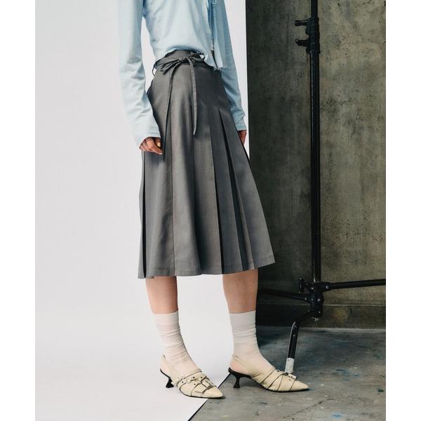 ZOZO問い合わせ番号:103396289ショップ:ALAND，エーランドブランド:3.3 Field Trip ，3.3フィールドトリップ，ALAND，エーランド商品名:3.3 Field Trip／プリーツミディスカートカテゴリ:スカー...