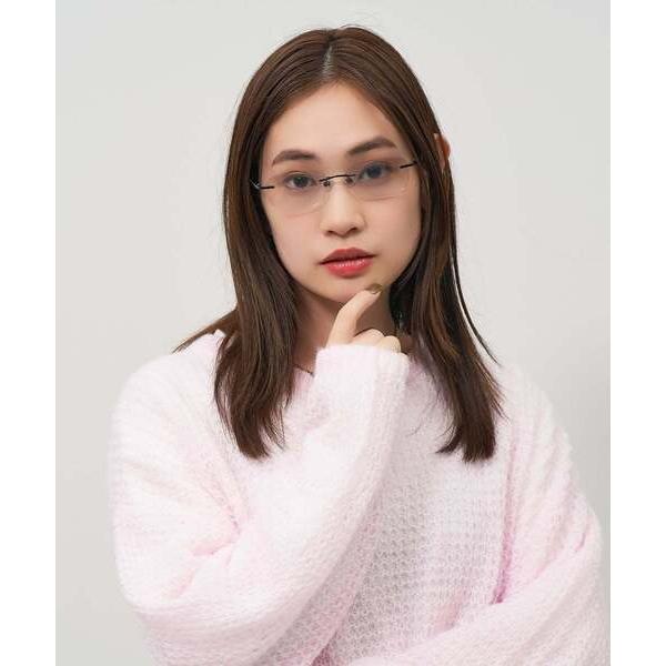 ZOZO問い合わせ番号:103396341ショップ:Zoff，ゾフブランド:Zoff，ゾフ商品名:SUNCUTGlasses/UV100%CUT スクエア型 リムレス 横長 サングラス｜フチなし 軽量 チタン 【度無し専用】 カラーレンズ ...