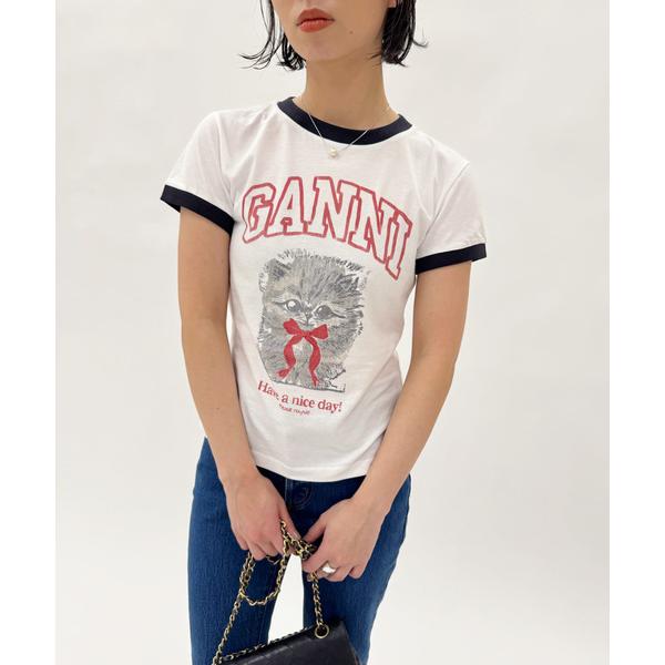 ZOZO問い合わせ番号:103396684ショップ:EDIT. FOR LULU，エディットフォールルブランド:EDIT. FOR LULU，エディットフォールル商品名:【GANNI/ガニー】Basic Cotton Jersey Marg...