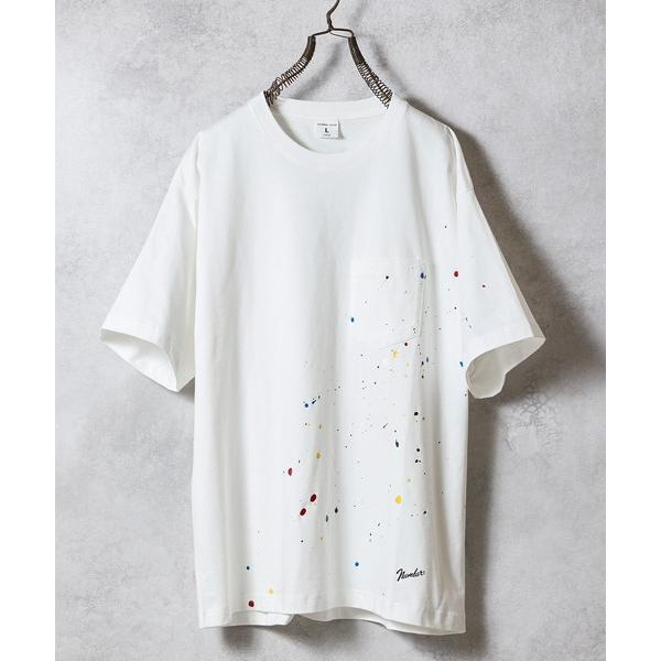 ZOZO問い合わせ番号:103396698ショップ:NUMBER (N)INE，ナンバーナインブランド:NUMBER (N)INE，ナンバーナイン商品名:HAND PAINTED BASIC HEM PRINTED POCKET T-SHI...