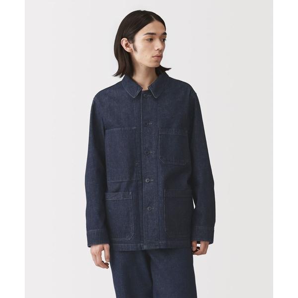 ZOZO問い合わせ番号:103397063ショップ:無印良品，ムジルシリョウヒンブランド:無印良品，ムジルシリョウヒン商品名:紳士　木の実から作ったカポック混デニム　カバーオールカテゴリ:ジャケット/アウター>カバーオールブランド品番...