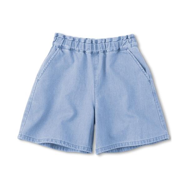 ZOZO問い合わせ番号:103397162ショップ:無印良品，ムジルシリョウヒンブランド:無印良品，ムジルシリョウヒン商品名:キッズ　ライトオンスデニムキュロットカテゴリ:パンツ>その他パンツブランド品番:4548076854807素...