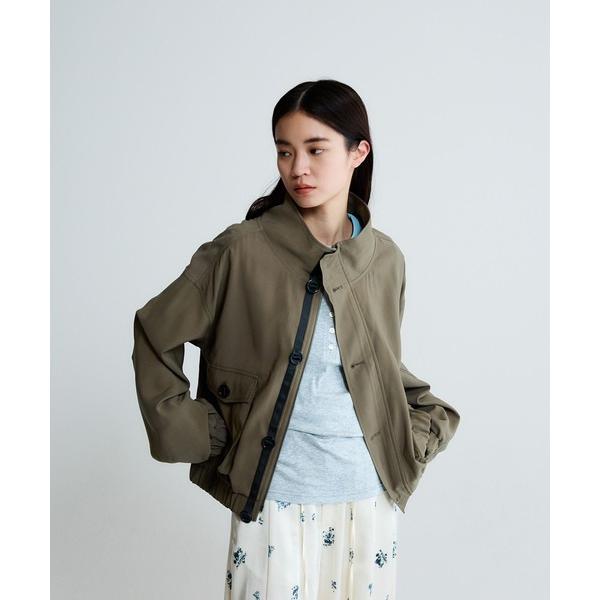 ZOZO問い合わせ番号:103397173ショップ:JEANASIS，ジーナシスブランド:JEANASIS，ジーナシス商品名:ミリタリーショートブルゾン/645454カテゴリ:ジャケット/アウター>ブルゾンブランド品番:645454素...