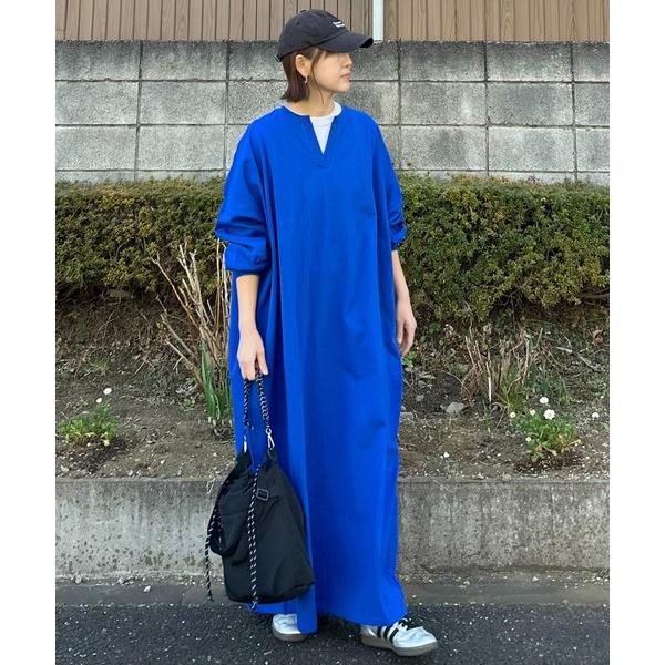 ZOZO問い合わせ番号:103397284ショップ:notch.，ノッチブランド:notch.，ノッチ商品名:【notch. by KR 】キーネックビッグワンピースカテゴリ:ワンピース/ドレス>ワンピースブランド品番:7341025...