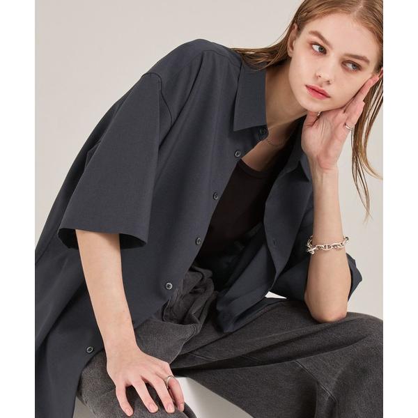 『タイムセール実施中』ZOZO問い合わせ番号:103397456ショップ:EMMA CLOTHES，エマ クローズブランド:EMMA CLOTHES，エマクローズ商品名:多機能素材半袖ベーシックシャツ〈UVカット・速乾・イージーケア・接触冷...