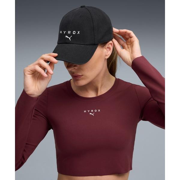 ZOZO問い合わせ番号:103397514ショップ:PUMA STORE ZOZO，プーマストアゾゾブランド:PUMA，プーマ商品名:PUMA プーマ ユニセックストレーニング PUMA x HYROX BB キャップカテゴリ:帽子>...