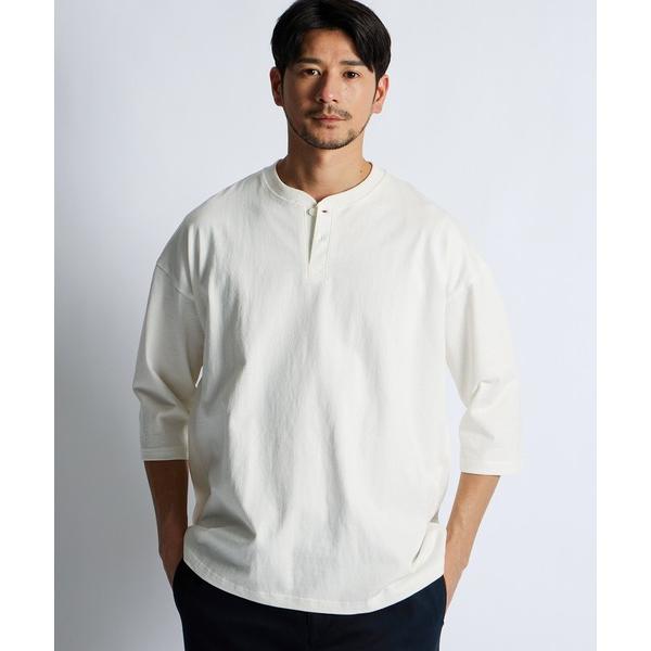 ZOZO問い合わせ番号:103397872ショップ:LANVIN en Bleu MEN，ランバン オン ブルー メンブランド:LANVIN en Bleu，ランバンオンブルー商品名:8オンス 7分袖 ヘンリーネックTシャツカテゴリ:トップ...