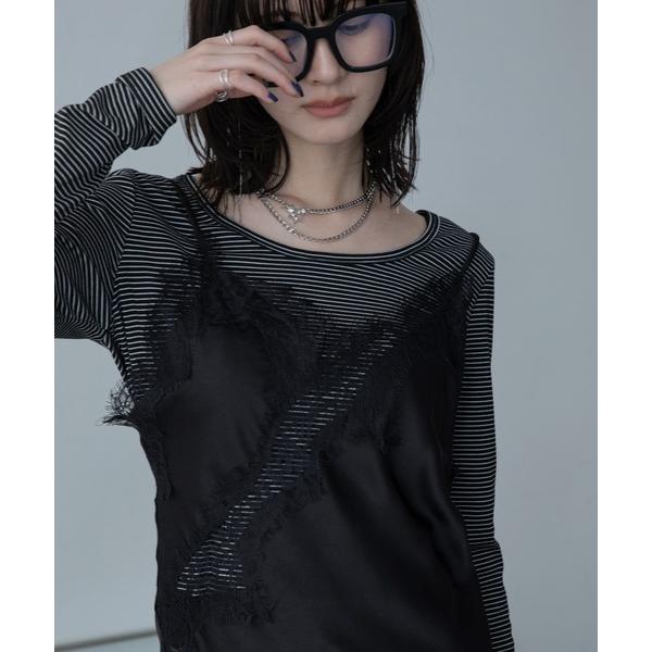 ZOZO問い合わせ番号:103398126ショップ:Auntie Rosa，アンティローザブランド:VACANCY，ヴァカンシー商品名:レースドッキングアシンメトリーキャミワンピースカテゴリ:ワンピース/ドレス>ワンピースブランド品番...