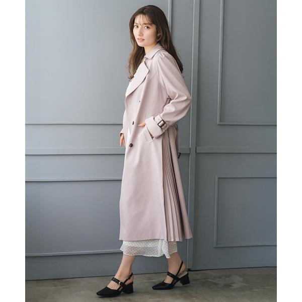 『セール実施中』ZOZO問い合わせ番号:103398220ショップ:MISCH MASCH，ミッシュ マッシュブランド:MISCH MASCH，ミッシュマッシュ商品名:2026春夏新作 サイドプリーツベーシックトレンチコートカテゴリ:ジャケ...