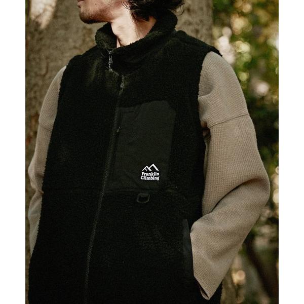『タイムセール実施中』参考価格：10，780円発売時期：2022年10月コンディション：C（やや使用感あり）使用感があり、やや気になる傷や汚れがあるアイテム全体的：毛玉参考商品名：【Franklin Climbing】 シープボアベスト参考...