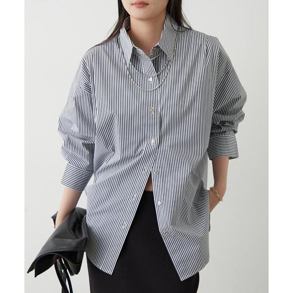 『タイムセール実施中』ZOZO問い合わせ番号:103405347ショップ:LOUNGEDRESS，ラウンジドレスブランド:LOUNGEDRESS，ラウンジドレス商品名:ストライプBigシャツカテゴリ:トップス>シャツ/ブラウスブランド...