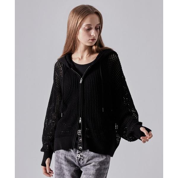 『タイムセール実施中』参考価格：5，500円発売時期：2025年06月コンディション：A（使用感なし）数回使用した程度で使用感が感じられないアイテム参考商品名：【CLEL】Watermark Knitting Mesh Zip Parka/...