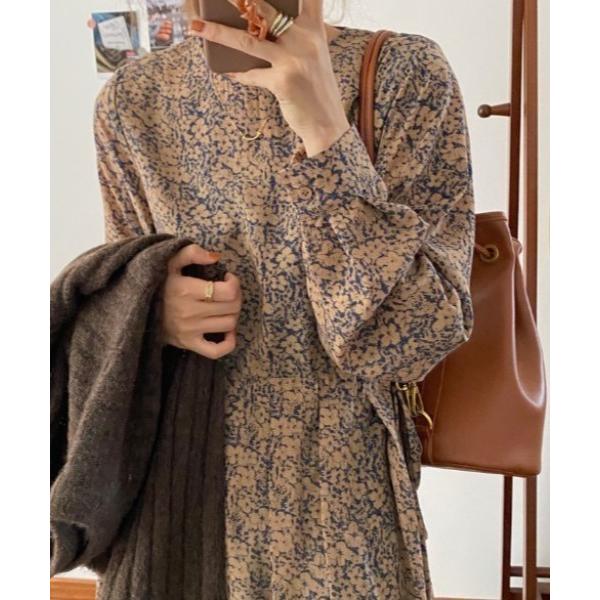 『セール実施中』参考価格：5，390円発売時期：2024年01月コンディション：A（使用感なし）数回使用した程度で使用感が感じられないアイテム参考商品名：クルーネックサイドリボン花柄ワンピース参考品番：SO2-122【商品に関する注意事項】...