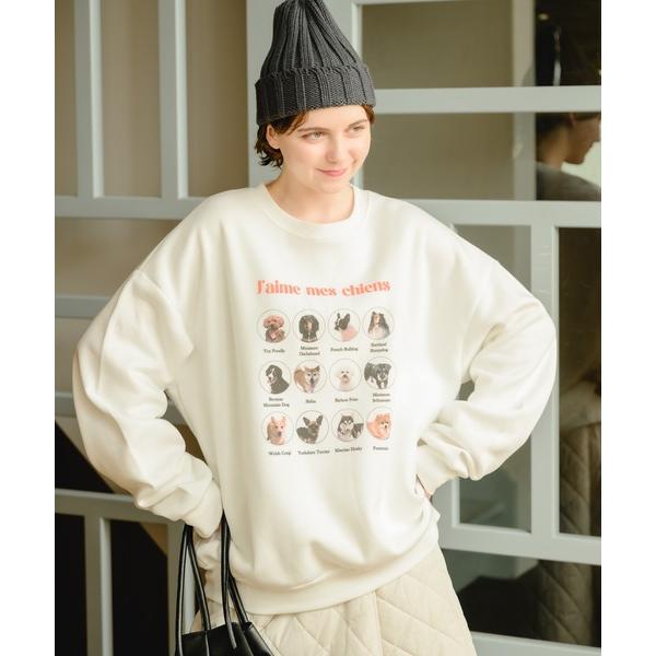 『セール実施中』参考価格：5，500円発売時期：2023年09月コンディション：C（やや使用感あり）使用感があり、やや気になる傷や汚れがあるアイテム全体的：汚れ、毛玉参考商品名：犬いっぱいトレーナー/スウェットシャツ参考品番：BR77985...