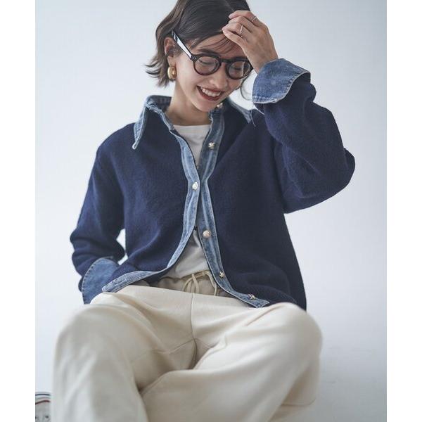 参考価格：4，950円発売時期：2025年11月コンディション：A（使用感なし）数回使用した程度で使用感が感じられないアイテム付属品：スペアボタン参考商品名：【WEB限定】【nane】デニムドッキングカーディガン参考品番：505205055...
