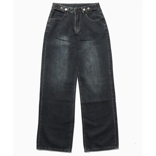 『セール実施中』参考価格：5，170円発売時期：2023年12月コンディション：A（使用感なし）数回使用した程度で使用感が感じられないアイテム参考商品名：ダブルボタンストレートデニムパンツ参考品番：247-24SS/AR☆，Z1113-02...