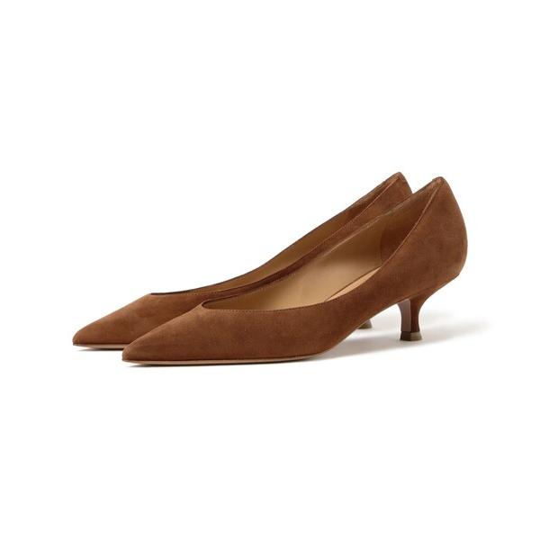 ZOZO問い合わせ番号:103434340ショップ:BEAMS WOMEN，ビームスウィメンブランド:PELLICO，ペリーコ，Demi-Luxe BEAMS，デミルクス ビームス商品名:PELLICO / ANIMA スエードパンプスカテ...
