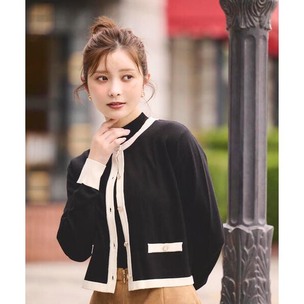 『タイムセール実施中』参考価格：11，990円発売時期：2025年07月コンディション：A（使用感なし）数回使用した程度で使用感が感じられないアイテム付属品：インナー参考商品名：＜ハンドウォッシャブル＞ニュアンス釦ニットアンサンブル / 1...