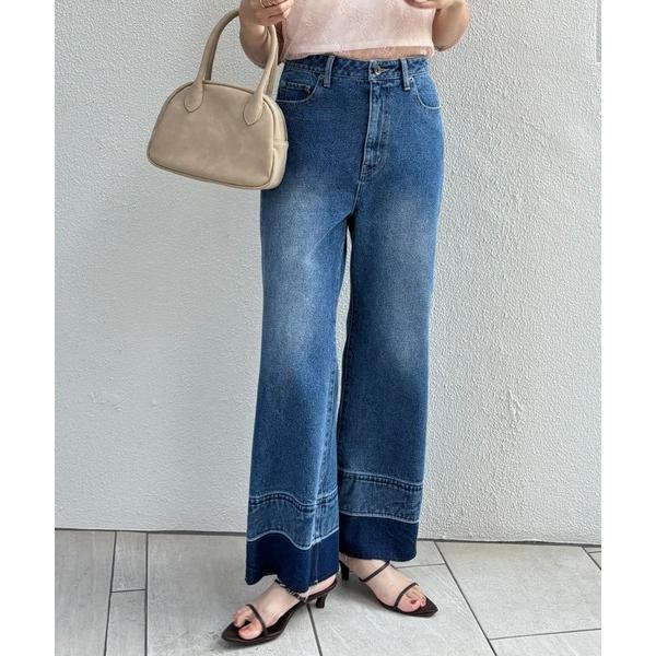 『セール実施中』参考価格：13，200円発売時期：2024年07月コンディション：A（使用感なし）数回使用した程度で使用感が感じられないアイテム参考商品名：Q.anos/セミフレアデニム/セットアップ可参考品番：CLZ5042103A000...