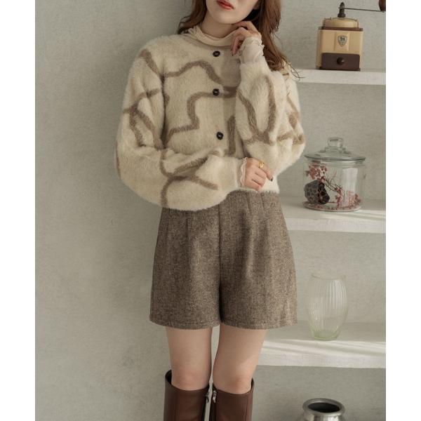 参考価格：4，995円発売時期：2023年11月コンディション：B（目立つ使用感なし）使用感が少ない、または気にならないアイテムすそ周り：毛玉参考商品名：【前後２WAY】２ｗａｙニュアンスニットラインカーディガン／【WEB/EC限定商品】参...