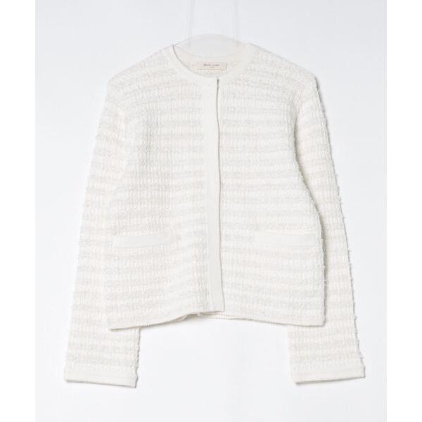 『セール実施中』参考価格：33，000円発売時期：2024年09月コンディション：A（使用感なし）数回使用した程度で使用感が感じられないアイテム参考商品名：ツイード クルーネック カーディガン参考品番：64-15-0414-887【商品に関...