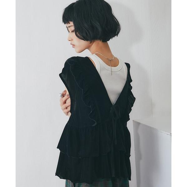 『タイムセール実施中』参考価格：2，992円発売時期：2025年10月コンディション：A（使用感なし）数回使用した程度で使用感が感じられないアイテム参考商品名：2WAYベロアフリルベスト参考品番：as30017【商品に関する注意事項】・こち...